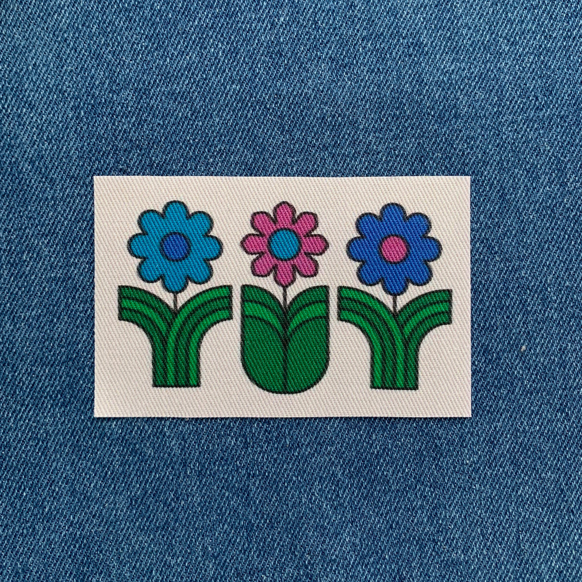 Waldorf Flowers Iron-On Patch – Circa 78 Designs