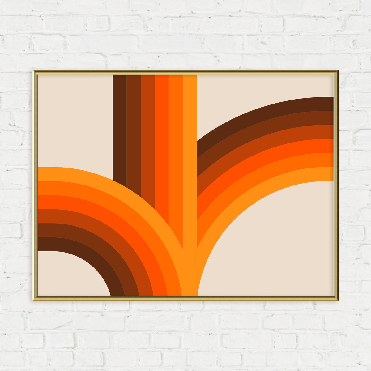 Golden Bounce Art Print – Circa 78 Designs